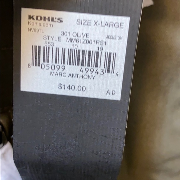 Marc Anthony | Jackets & Coats | Mens Marc Anthony Field Coat Slim Fit ...